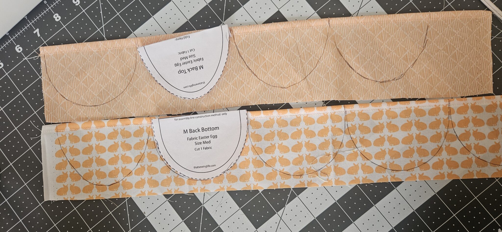 Fabric Easter Egg Tutorial & Free Pattern - That Sewing Life